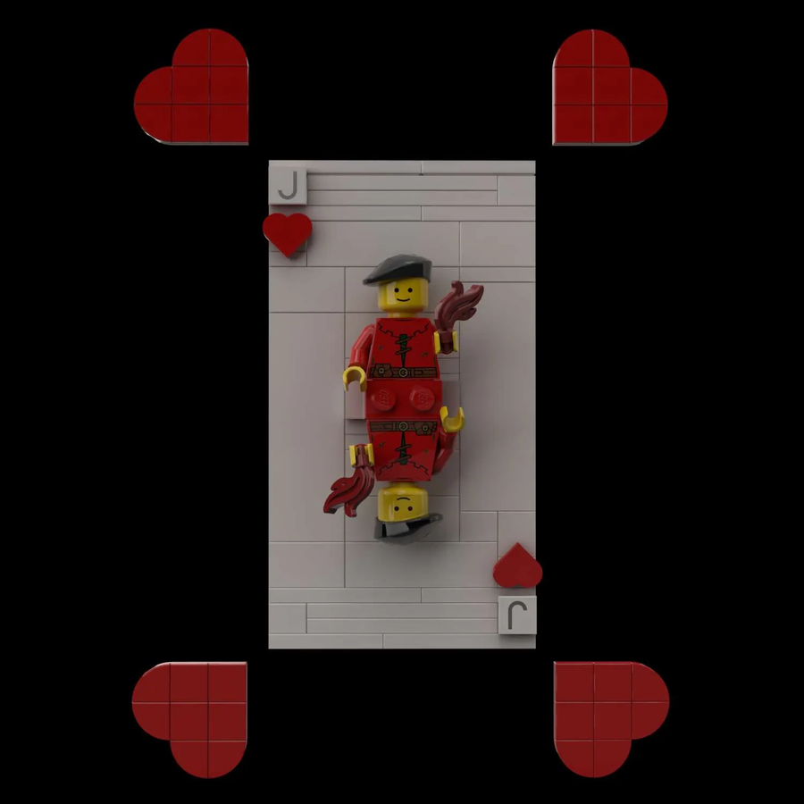 LEGO IDEAS - Build a Heart, Share the Love! - Jack of Hearts
