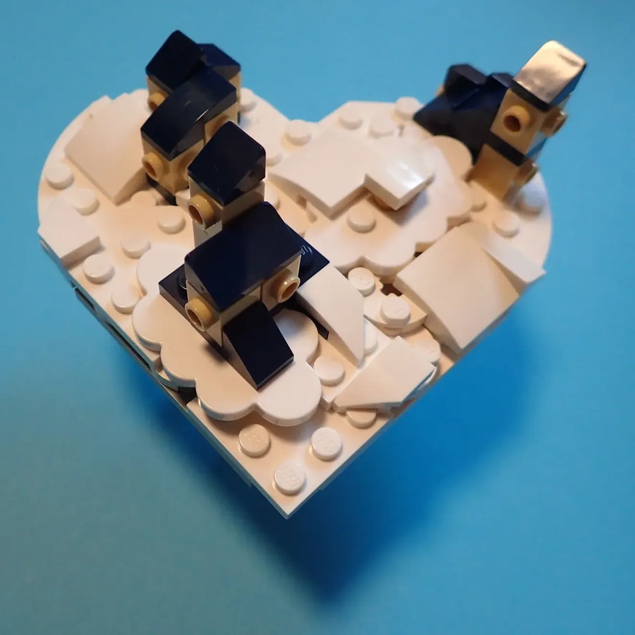 LEGO IDEAS - Build a Heart, Share the Love! - Cloud Heart