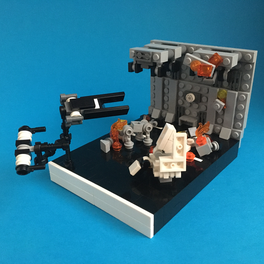 LEGO IDEAS - Mini Scale Star Wars Fleet! - Rebel Partisan Attack