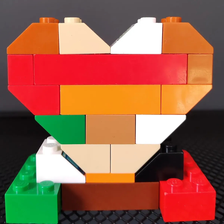 LEGO IDEAS - Build a Heart, Share the Love! - Lego Love Heart