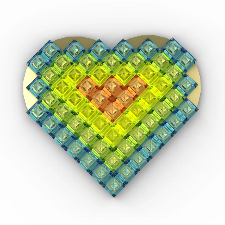 LEGO IDEAS - Build a Heart, Share the Love! - Build to Give: Bedazzled ...