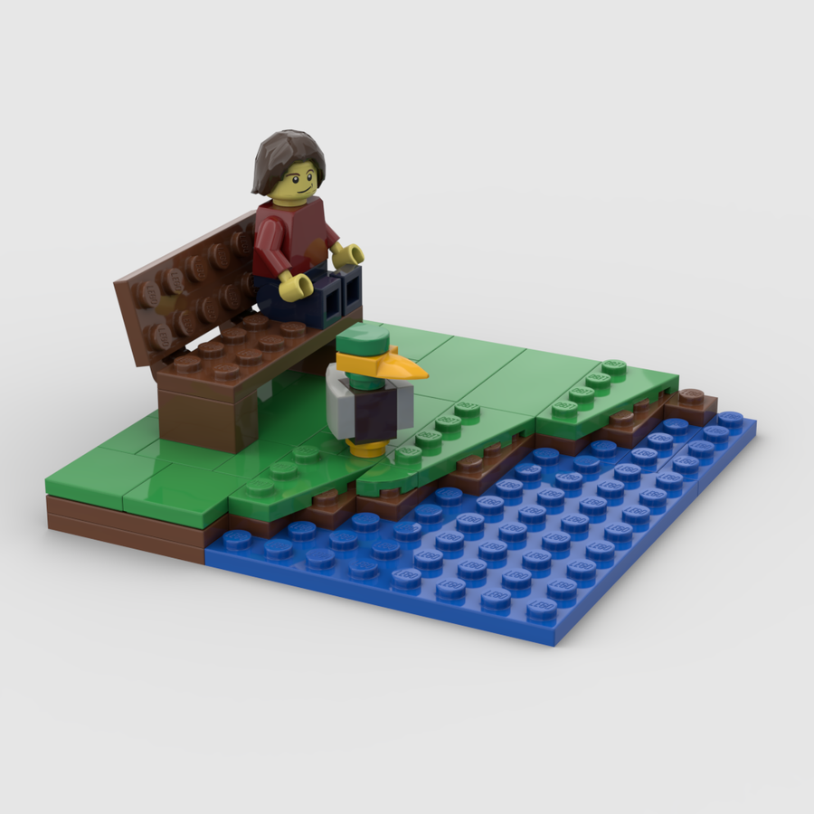 LEGO IDEAS - Build a Duck! - Ducky in the park