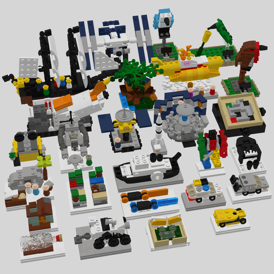 LEGO IDEAS - Mini LEGO Ideas Builds! - So many choices