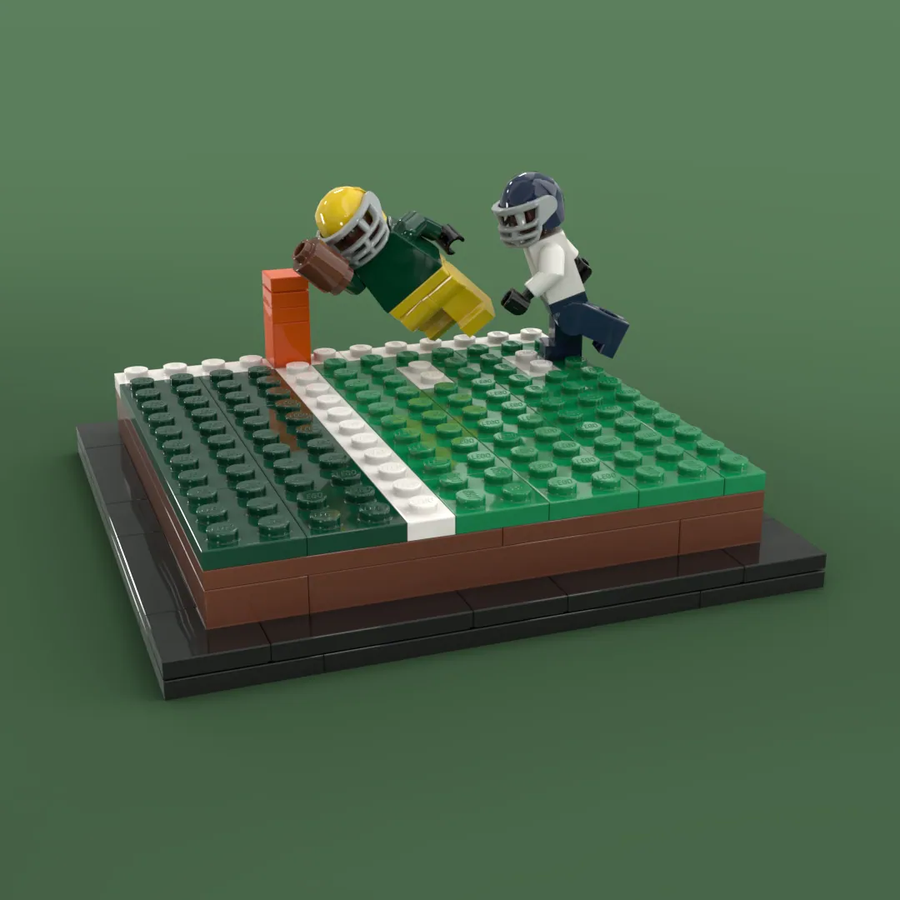 LEGO IDEAS - Build Your Favorite Sports Playing Field - Touchdown Dive