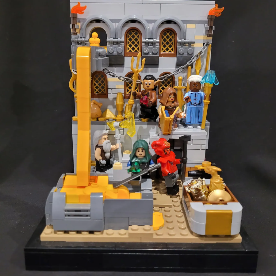 LEGO IDEAS - Building Fantasy - The Magic Forge: A Fantasy Story Essential