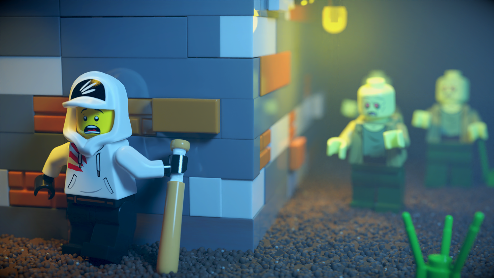 LEGO IDEAS - Spooky Backgrounds - Will You Survive the Night?