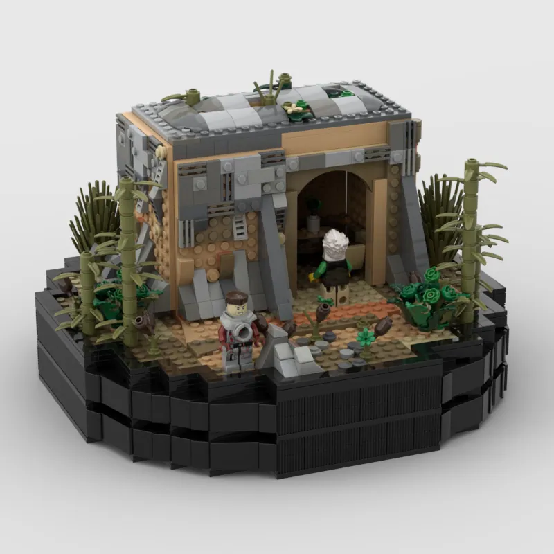 LEGO IDEAS - Build a Bounty Hunter Hangout - The Hunted Hunter's Hideout