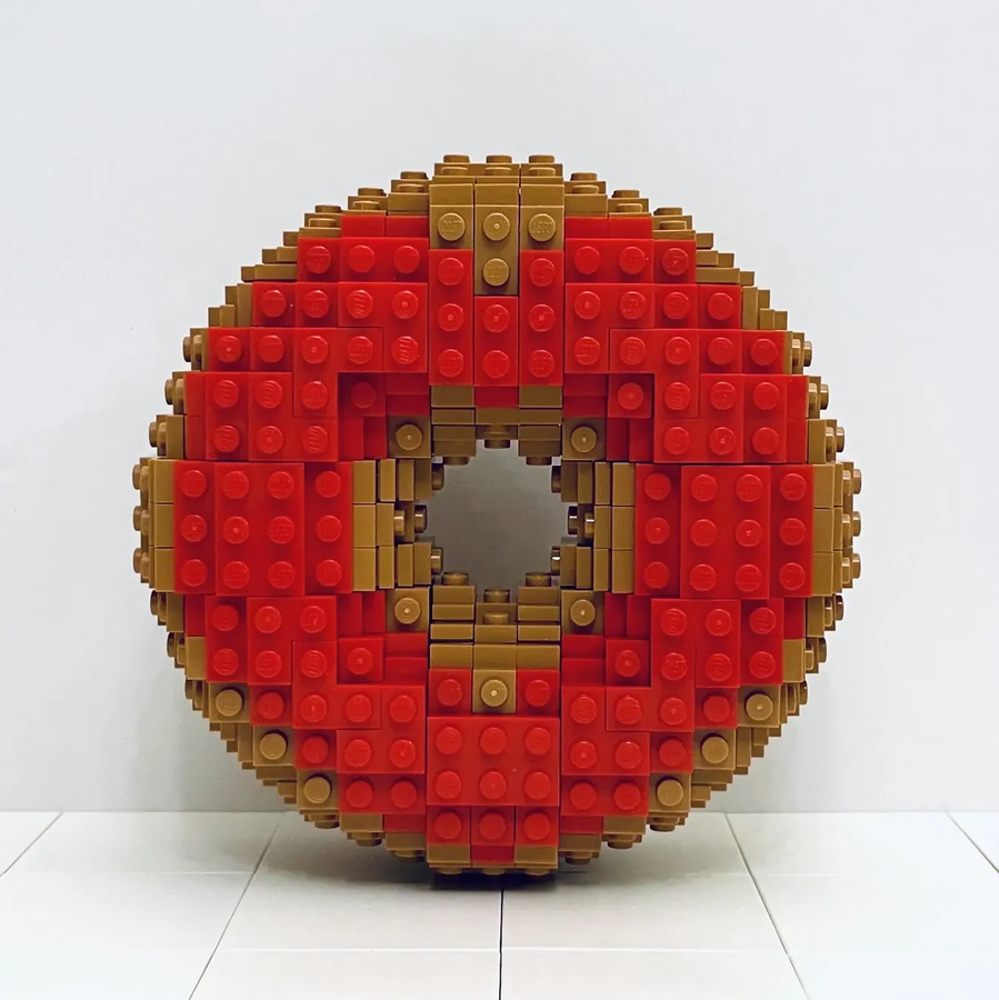 LEGO IDEAS - Build a Heart, Share the Love! - I Love Bagels