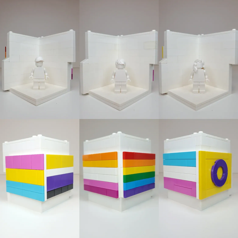 LEGO IDEAS - Build with Pride: Showcase Your Inspiring Colorful Creations - Pride Habitats