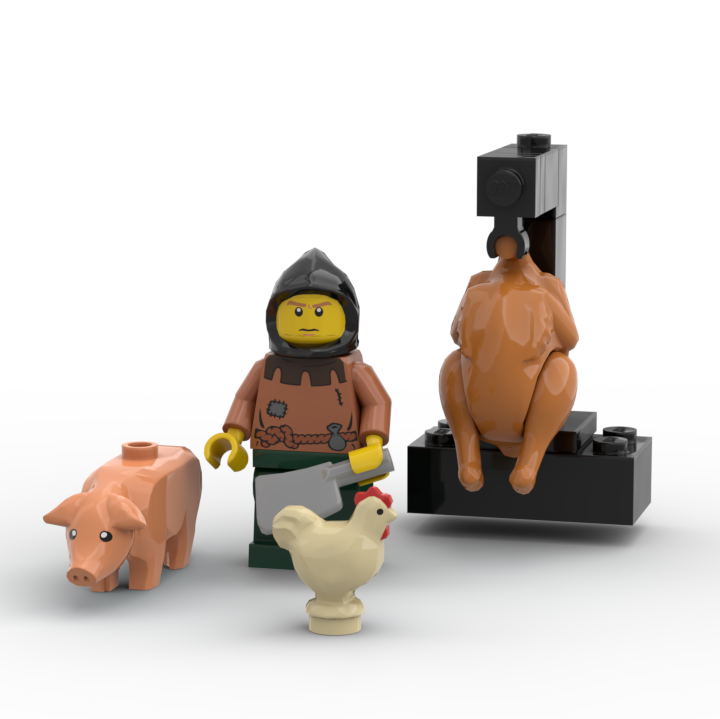 LEGO IDEAS - Mini Medieval Builds! - The Butcher