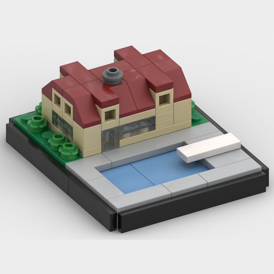 LEGO IDEAS - Build your own dream house - Classic House With Pool