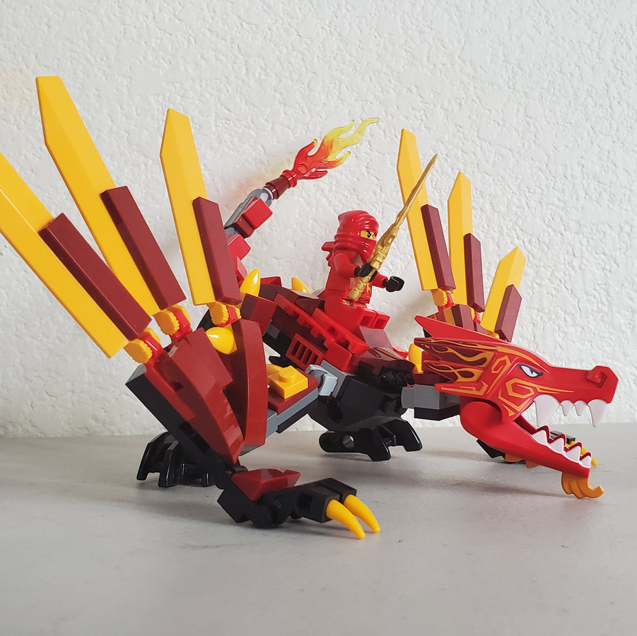 LEGO IDEAS - Celebrating 10 Years of Ninjago! - Fire Dragon