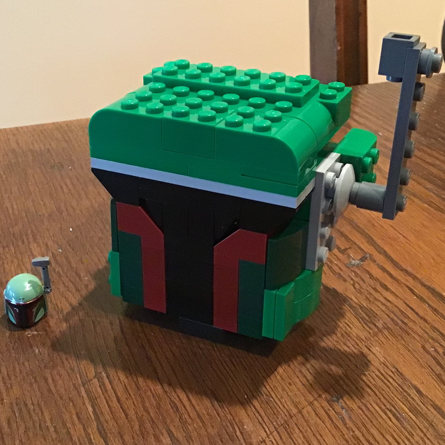 LEGO IDEAS - Star Wars Mini Helmets - Boba Fett Helmet