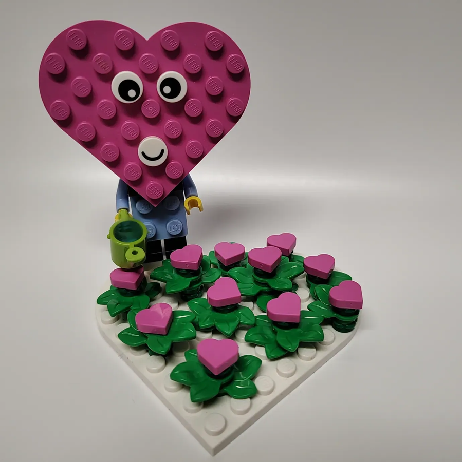 LEGO IDEAS - Build a Heart, Share the Love! - Garden of the Hearts