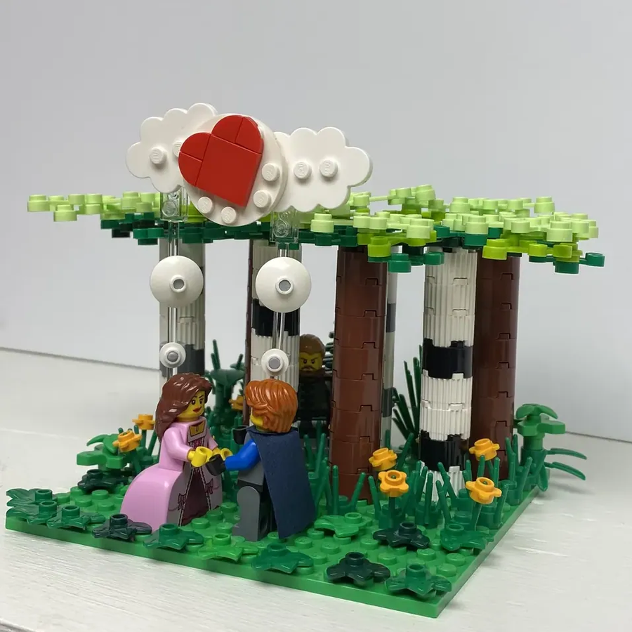 LEGO IDEAS - Build a Heart, Share the Love! - A Captive Heart Pt. 3