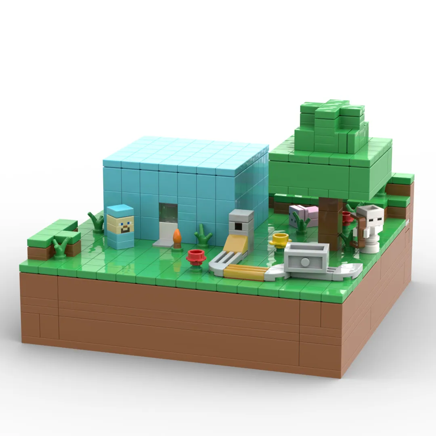LEGO IDEAS - ⚒️ Build your Minecraft memories! - Diamond House