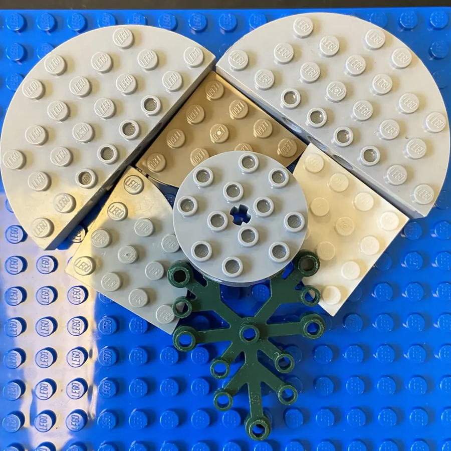 LEGO IDEAS - Build a Heart, Share the Love! - Grey Heart