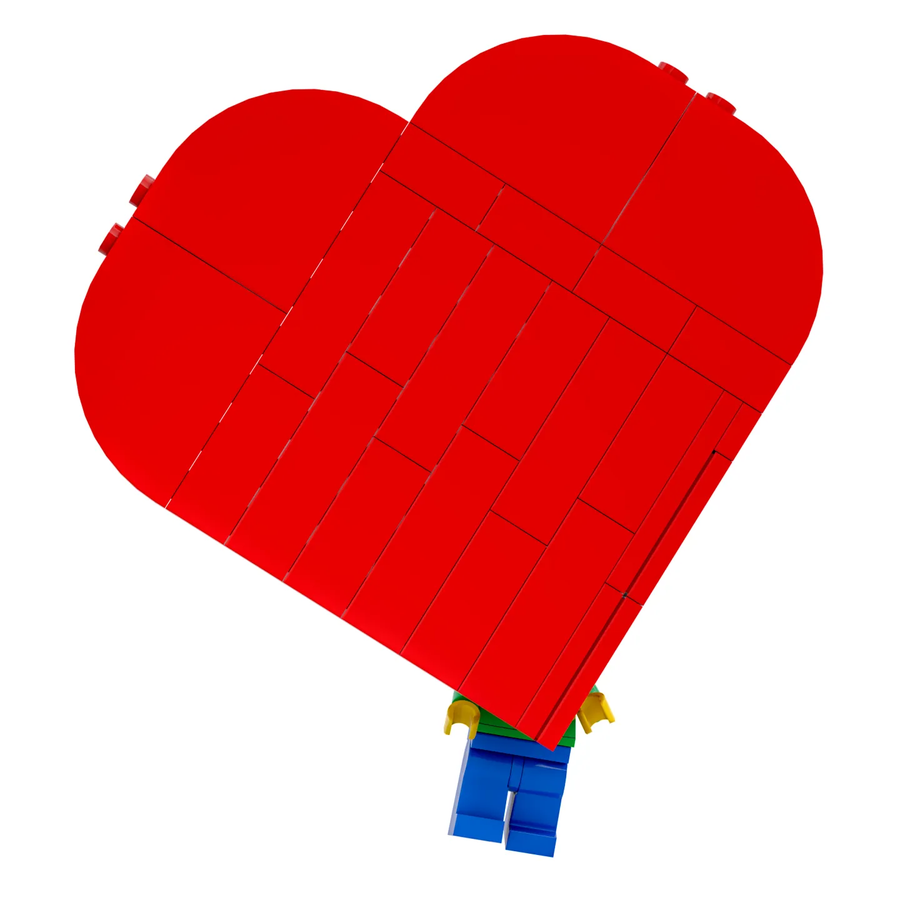 LEGO IDEAS - Build a Heart, Share the Love! - Bringing a Heart