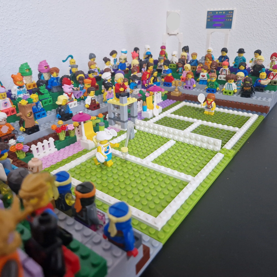 LEGO IDEAS - Build Your Favorite Sports Playing Field - LEGO Tennis ...