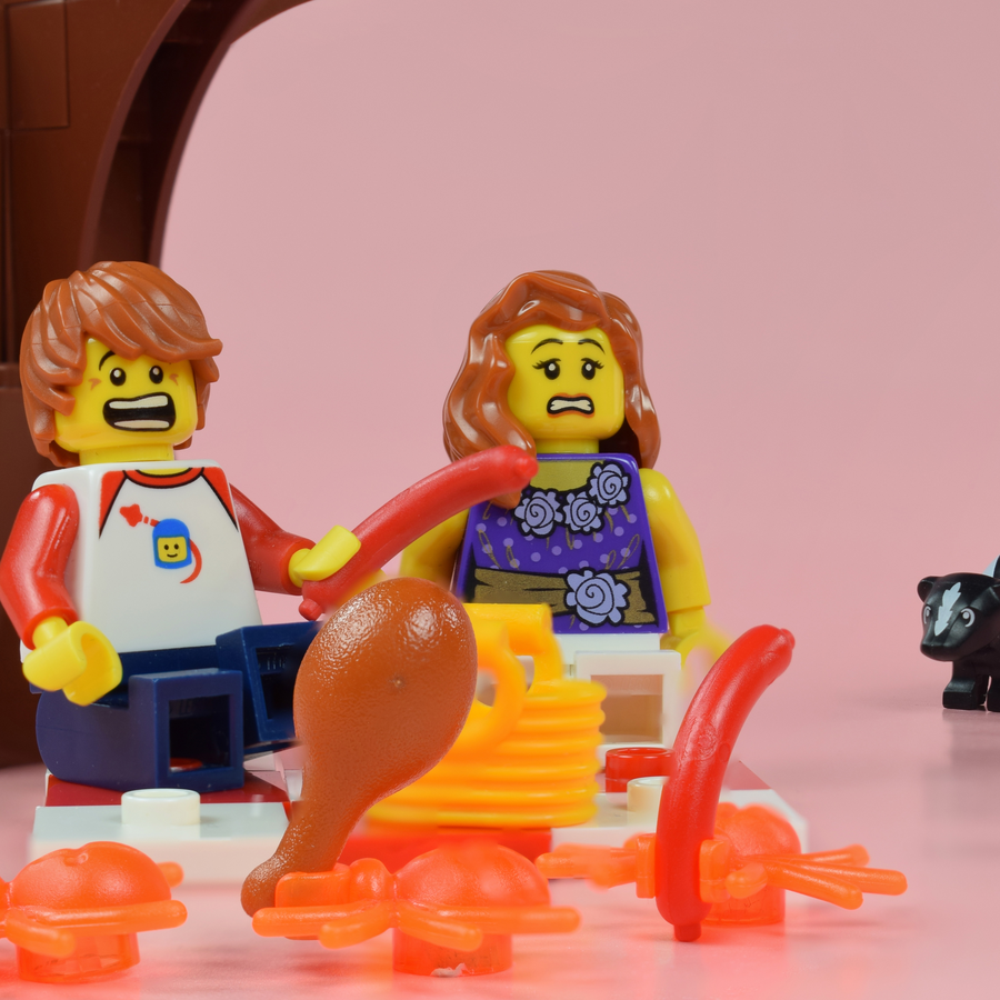 LEGO IDEAS - Making New Friends! - Having a relaxing Picnic together!!