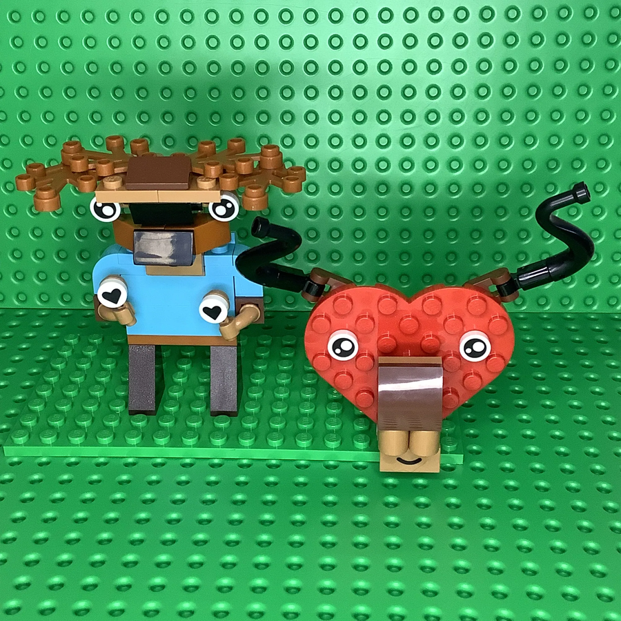 LEGO IDEAS - Build a Heart, Share the Love! - Friends