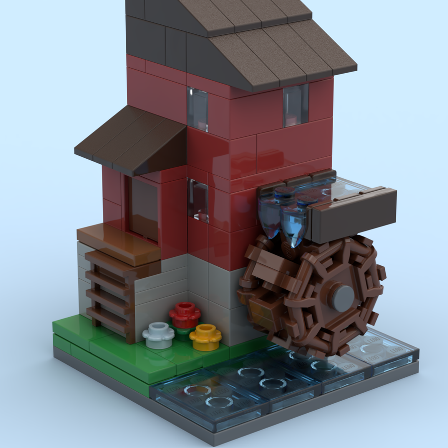 LEGO IDEAS - Build your finest Micro Modular Building! - The Old Watermill