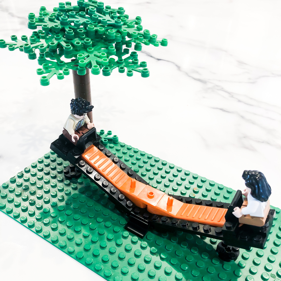 LEGO IDEAS - Separate and integrate! - Seesaw in the park