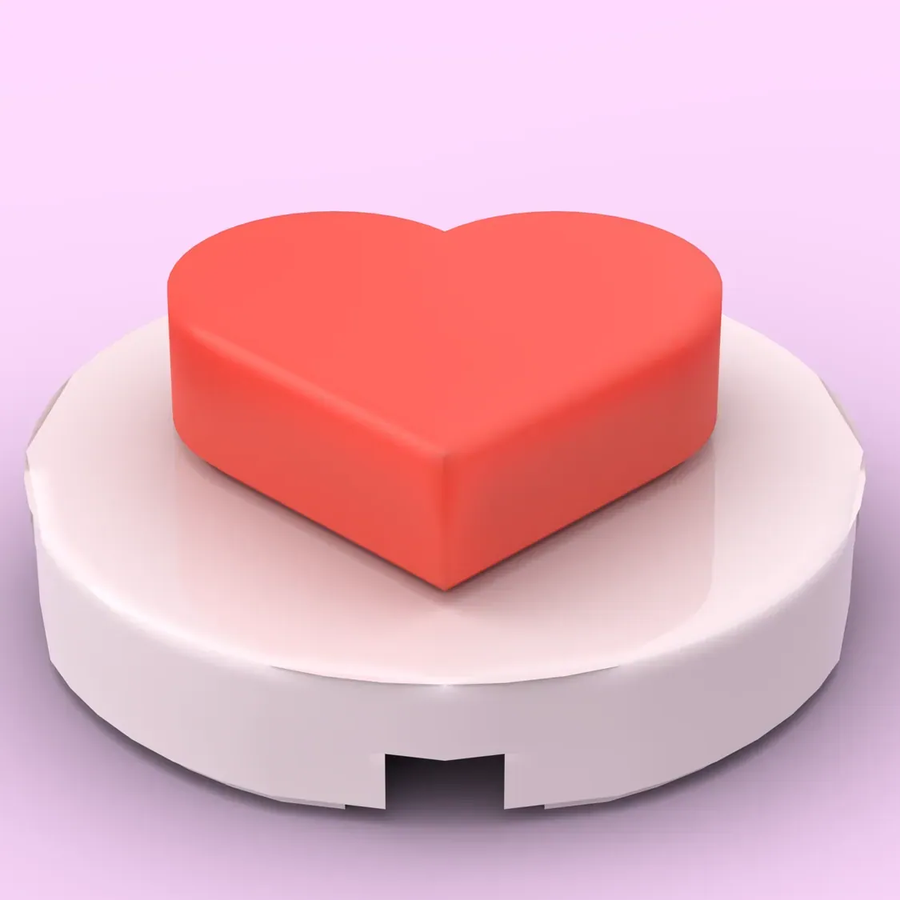 LEGO IDEAS - Build a Heart, Share the Love! - Small Heart Big Love