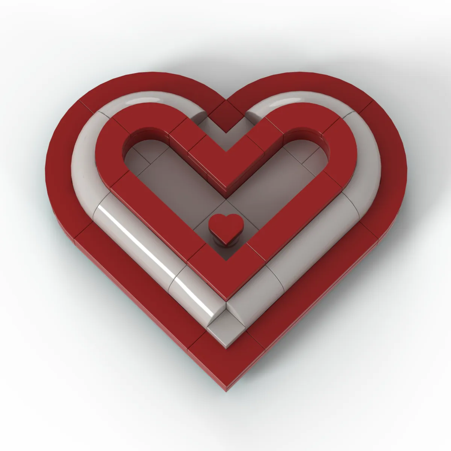 LEGO IDEAS - Build a Heart, Share the Love! - Love Giving