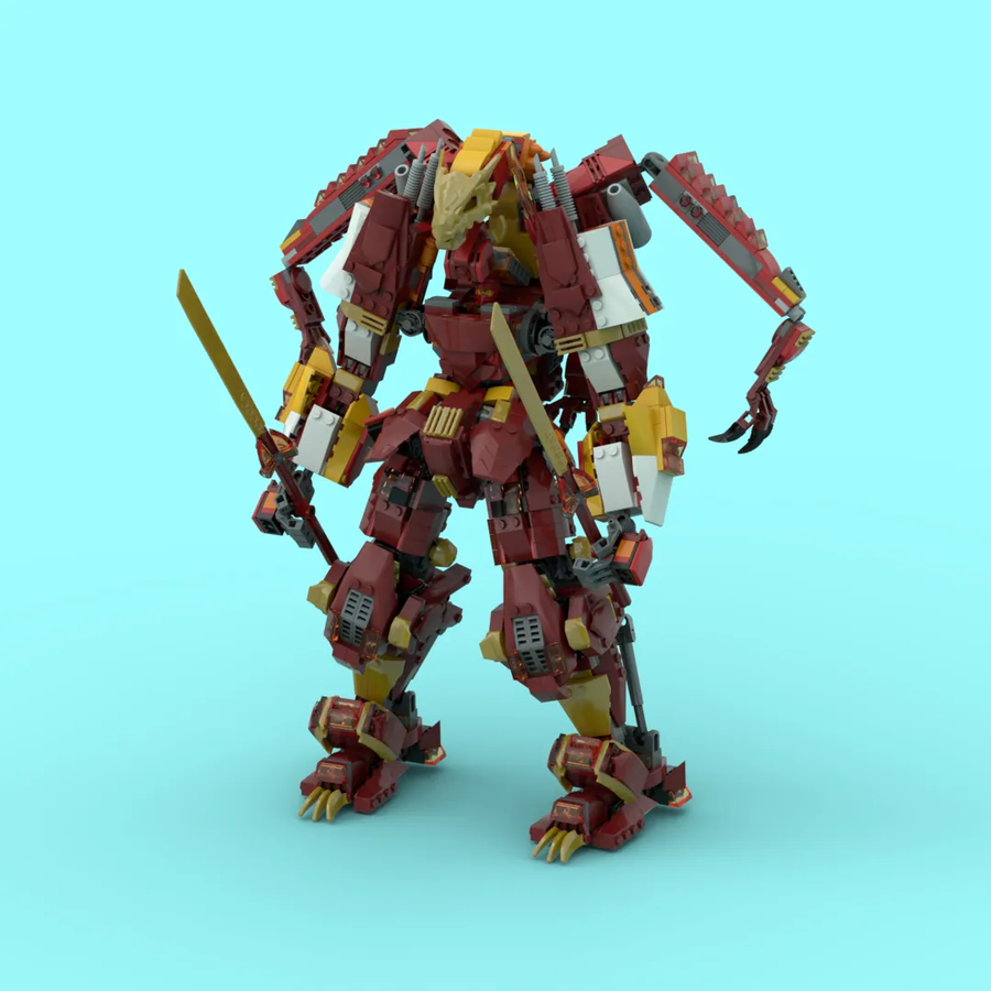 LEGO IDEAS - Become a Legendary NINJAGO Creator - Kai's Titan Fire ...