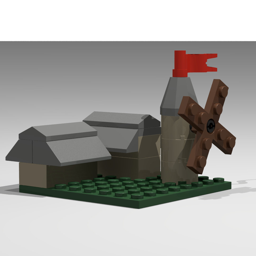 LEGO IDEAS - Mini Medieval Builds! - Windmill