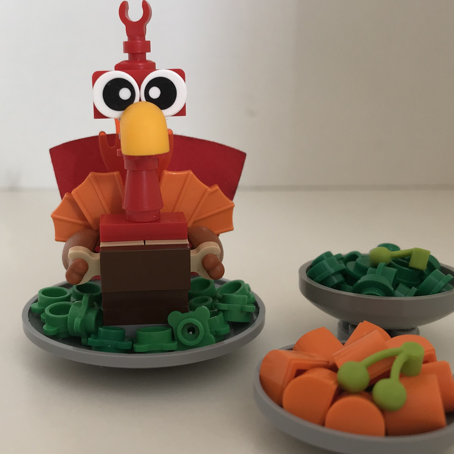 LEGO IDEAS - Let's stuff a brick-built turkey for Thanksgiving! - Terry ...