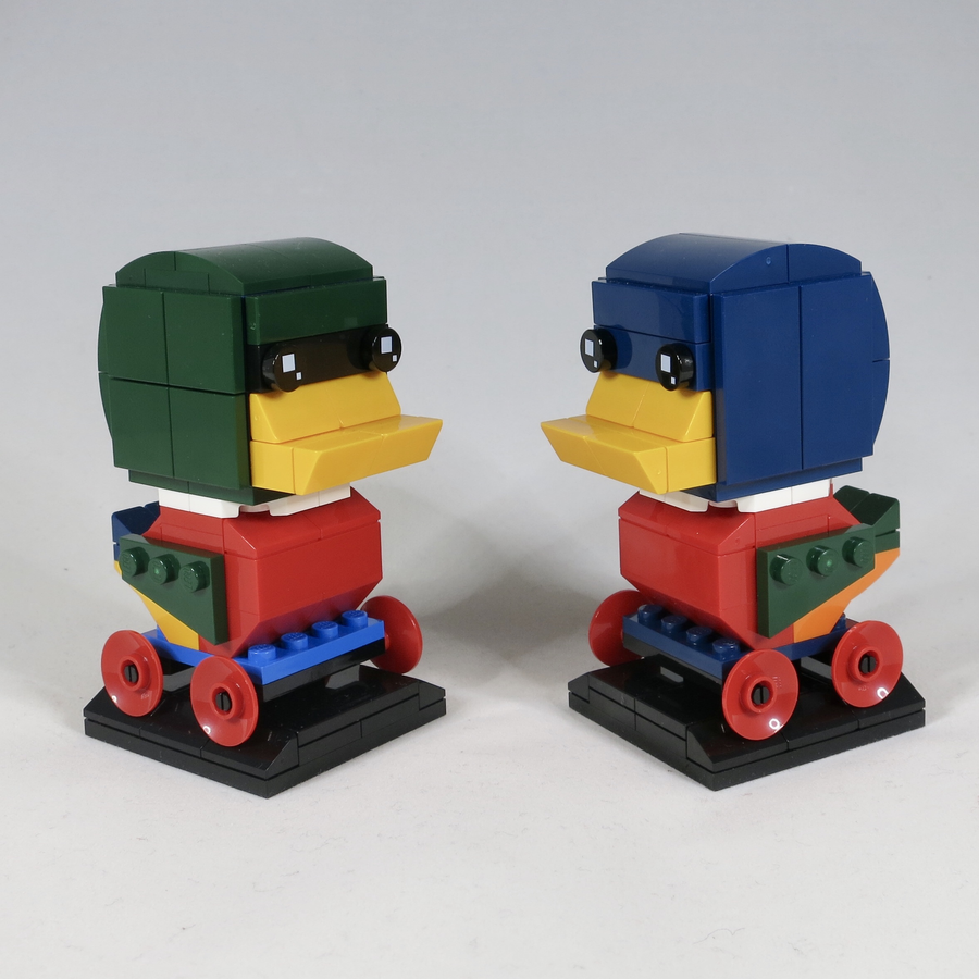 LEGO IDEAS - Build a Duck! - BrickHeadz Classic LEGO Pull-Along Ducks