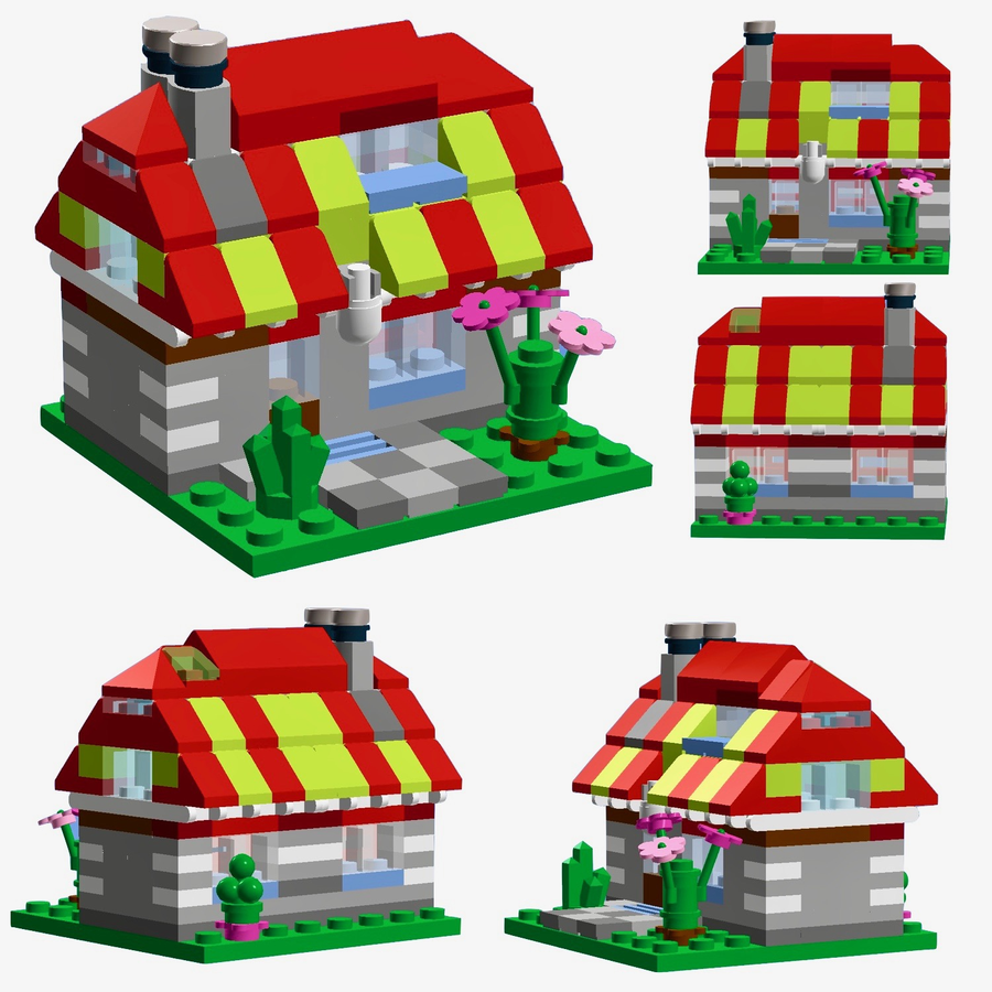 LEGO IDEAS - Build your finest Micro Modular Building! - Small house ...