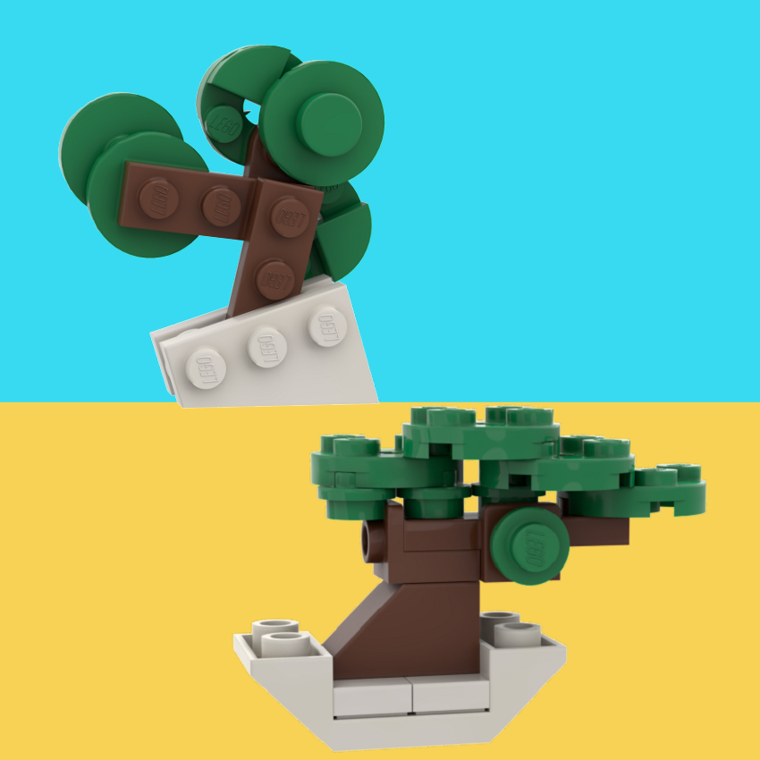 LEGO IDEAS - Mini Bonsai Trees - A Little Move