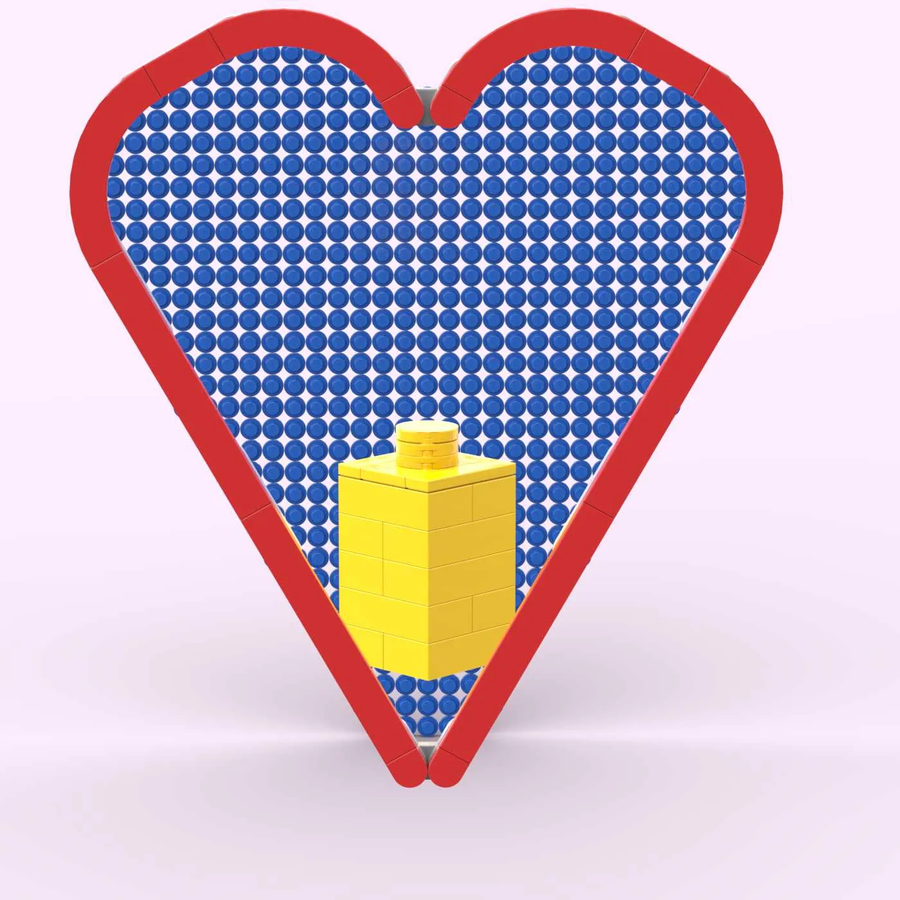 LEGO IDEAS - Build a Heart, Share the Love! - A Heart for Lego