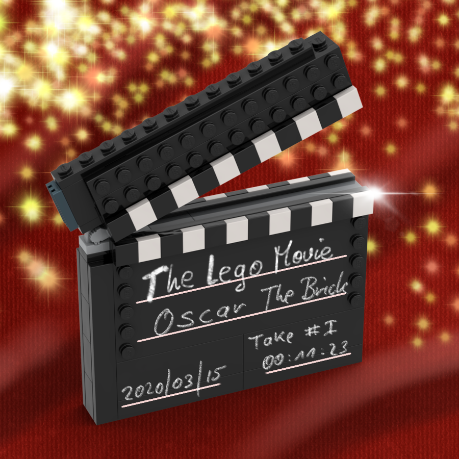 LEGO IDEAS - The Oscar goes to... - The Clapperboard (The Flap)