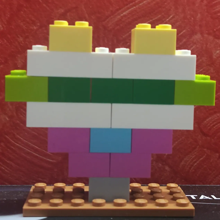 LEGO IDEAS - Build a heart! Share the joy - All the Bricks on My Desk