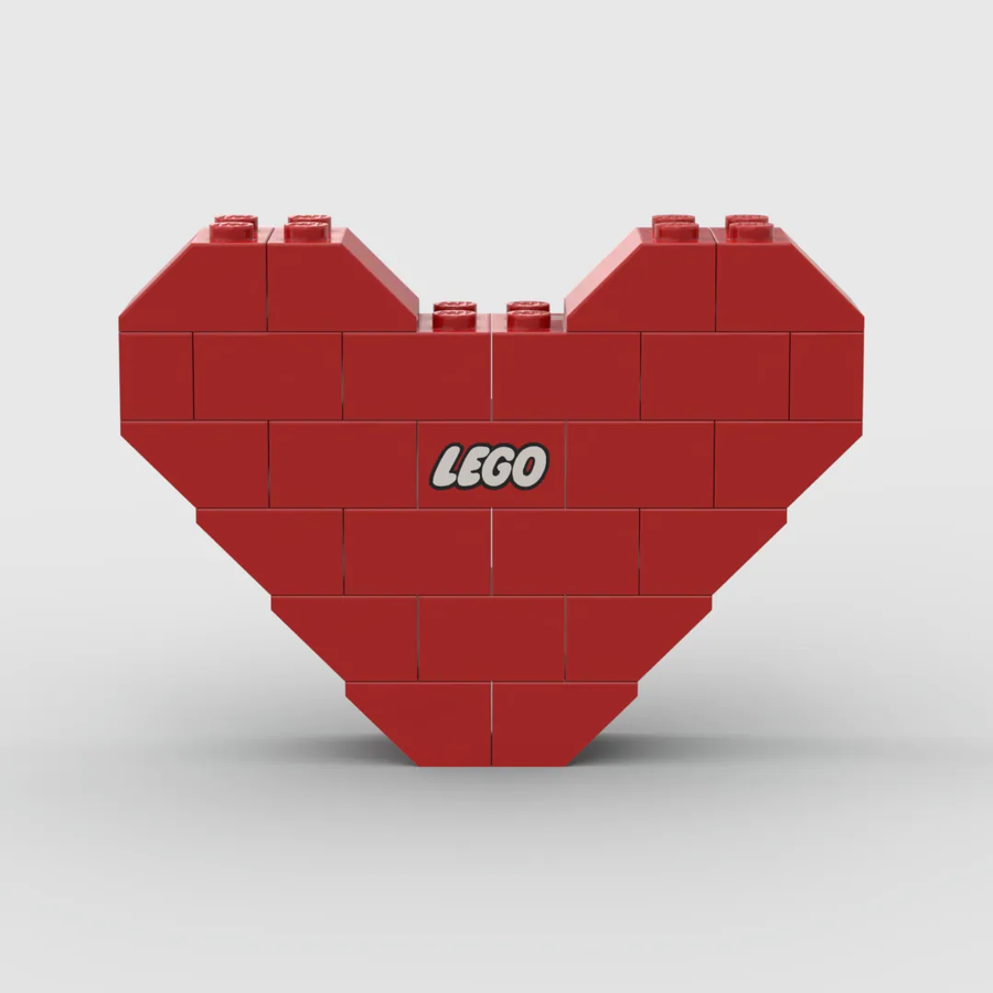 LEGO IDEAS - Build a Heart, Share the Love! - 1 Heart= 1 Lego Set