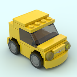 LEGO IDEAS - Yellow Car