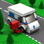 LEGO IDEAS - USPS Delivery Truck