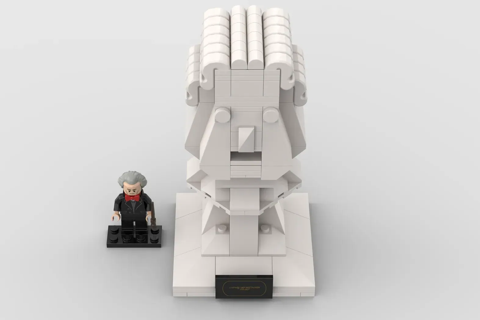 Ludwig Van Beethoven Bust | LEGO® Ideas