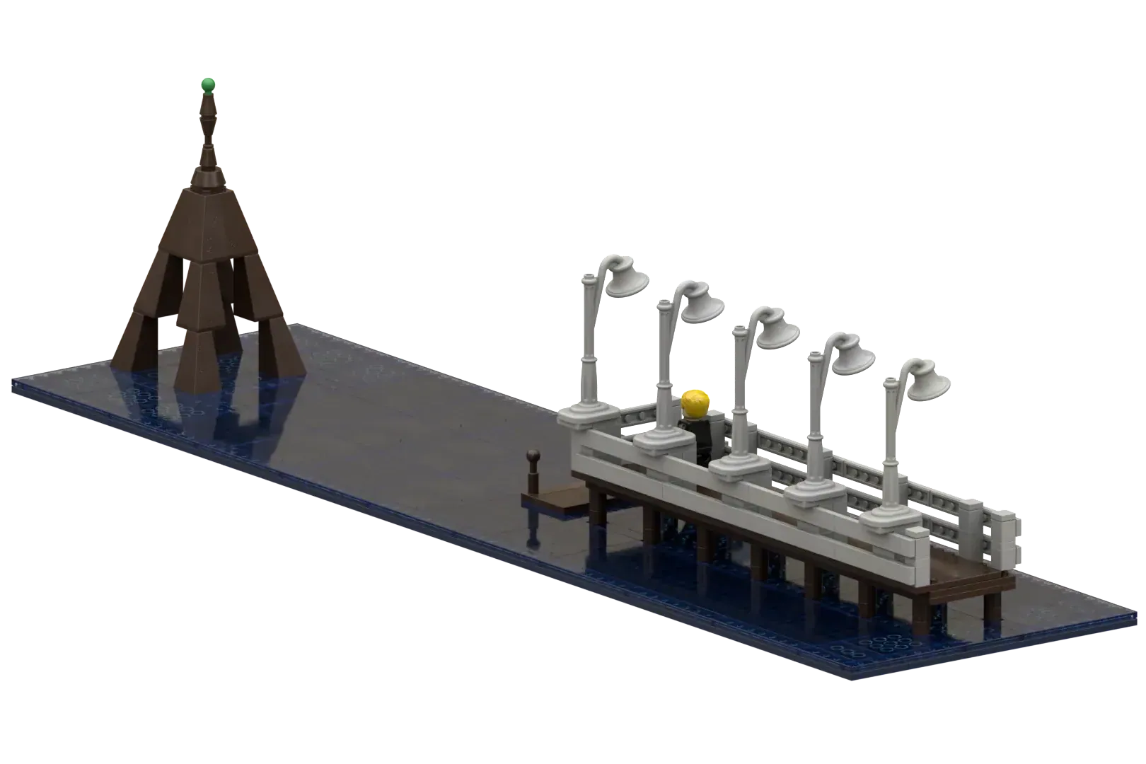 The Great Gatsby - Jay Gatsby and the Green Light | LEGO® Ideas