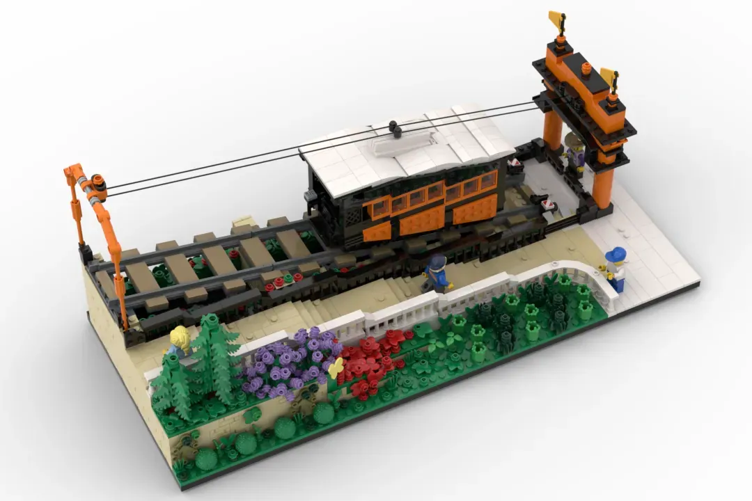 Lego City Funicular Inspired by Angels Flight Railway - Los Angeles ...