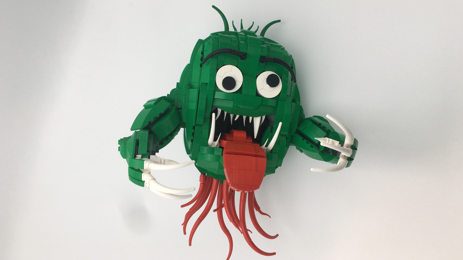 Lego Scary Drawing