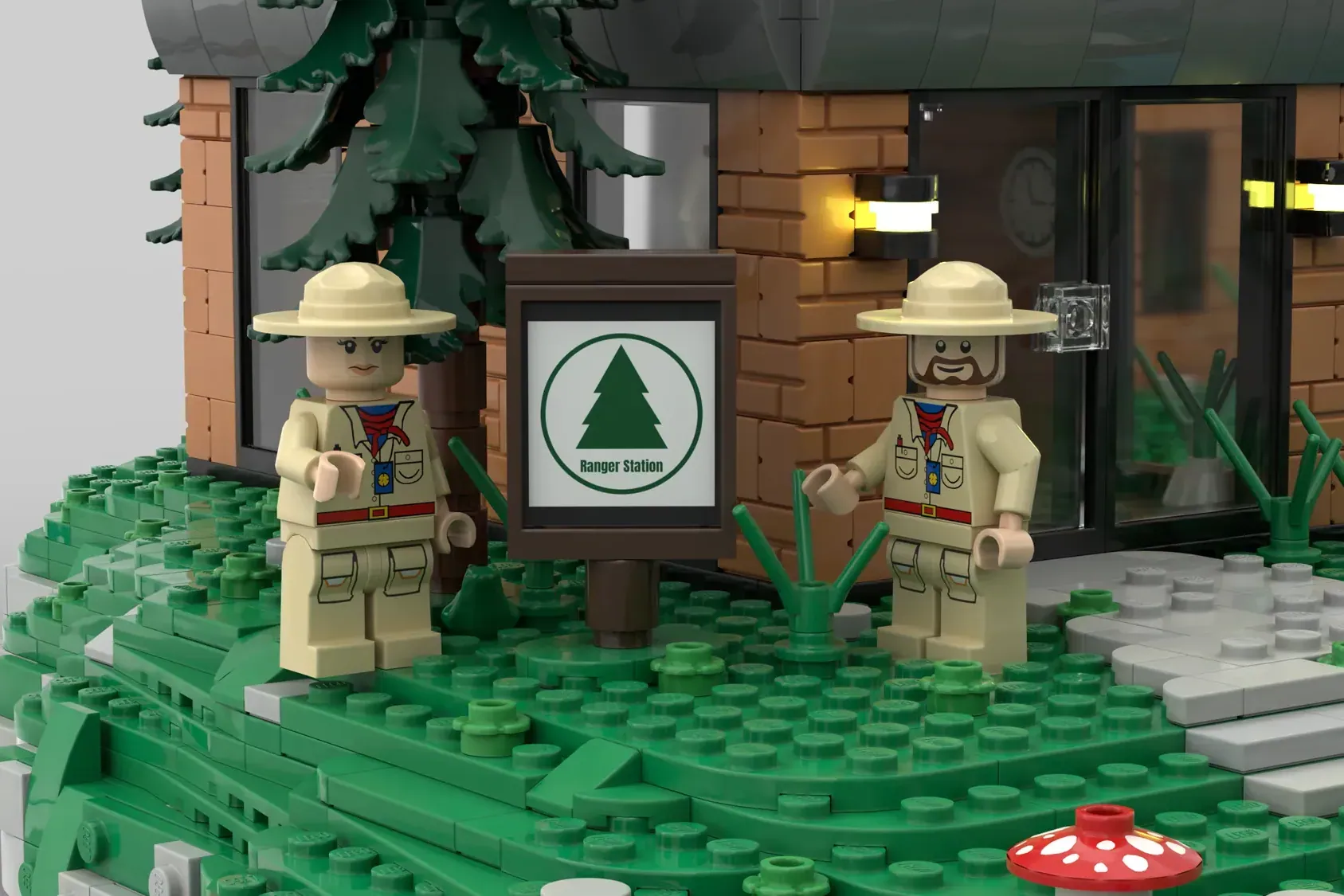 Modern Ranger Station | LEGO® Ideas