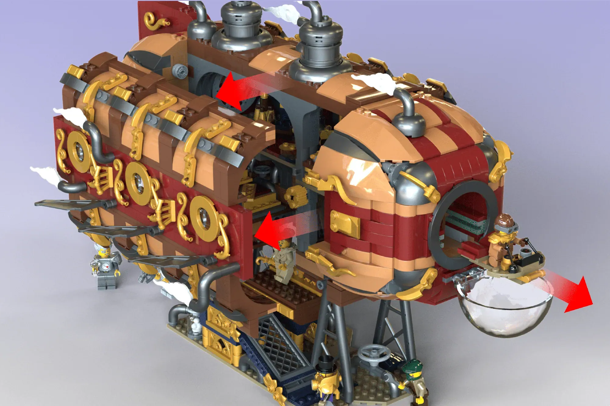 Steampunk Airship | LEGO® Ideas
