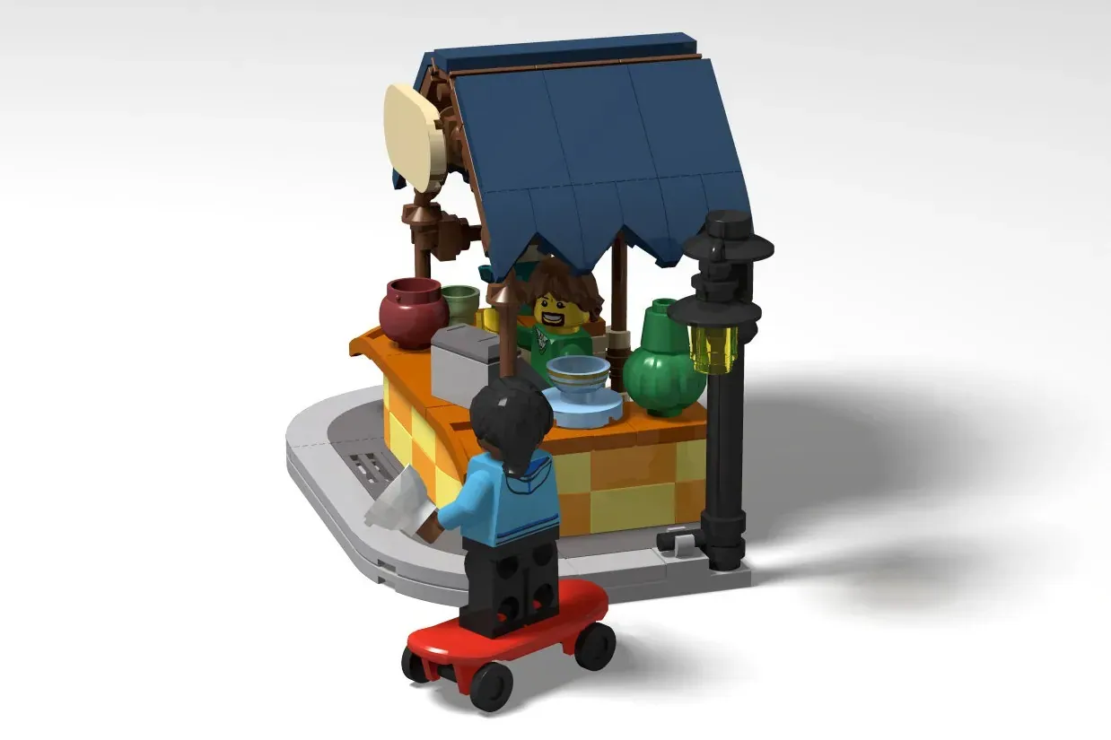 Parker's Pots and Plates - Pottery Market Stall! | LEGO® Ideas