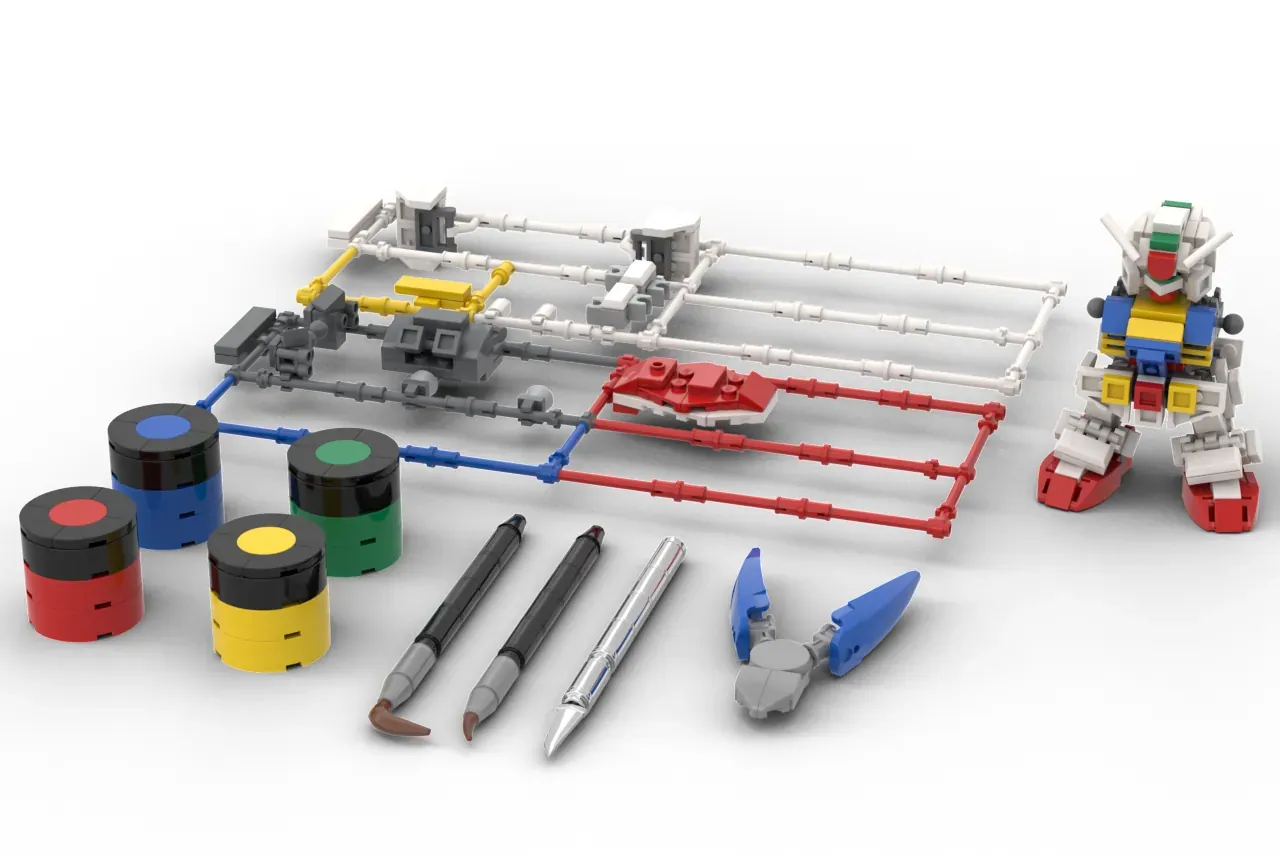 The Art of Building Gunpla | LEGO® Ideas