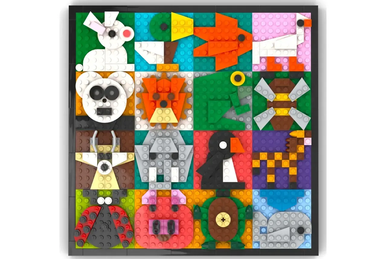 Animal Squares | LEGO® Ideas